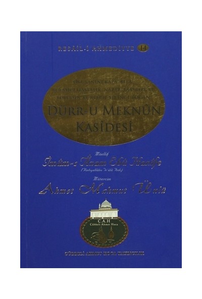 Dürr-u Meknun Kasidesi