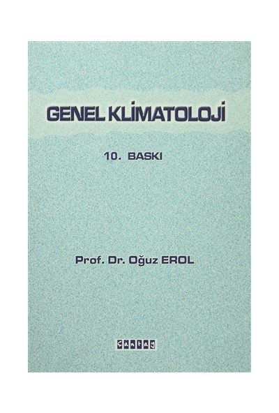 Genel Klimatoloji - Oğuz Erol