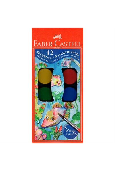 Faber-Castell 12'Li Sulu Boya