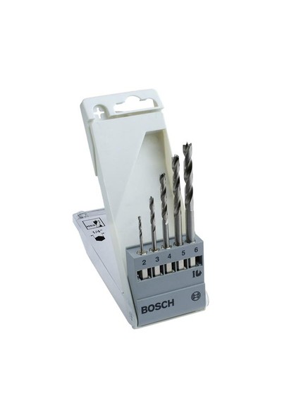 Bosch Ahşap Matkap Ucu Set 2-6 Mm 1/4 Hex Şaft 2608595525