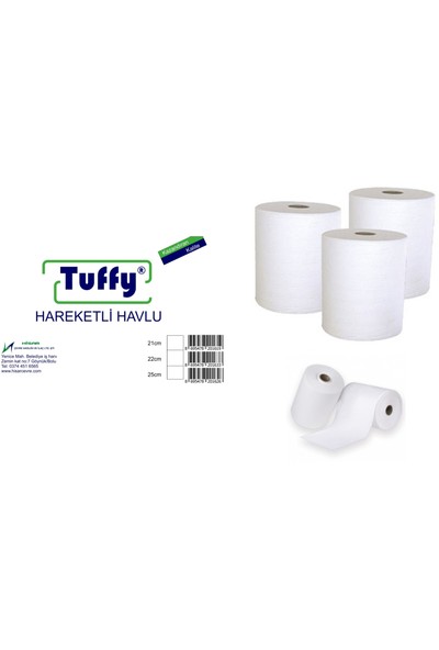 Tuffy Hareketli Havlu 6 rulo 4 kg