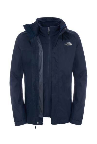 The North Face - Evolve II Triclimate Erkek Mont Lacivert The North Face - Evolve II Triclimate Erkek Mont Lacivert