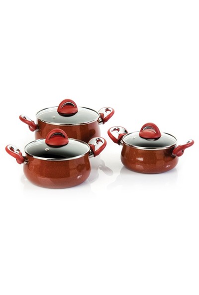 Taç Granit 3´Lü Güveç Takımı