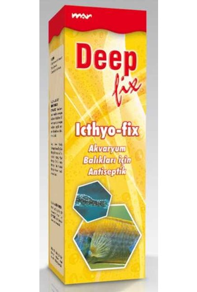 Deepfix Deep Fix Icthyo-Fix Beyaz Benek Hastalığı İçin 50 Ml.