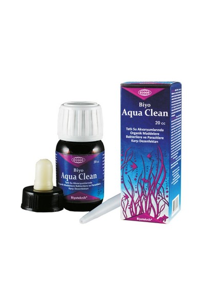 Biyoteknik Biyo-Aqua Clean Akvaryum Dezenfektan 20 cc