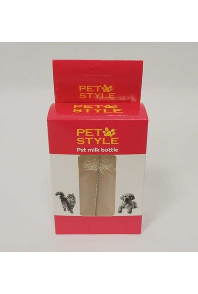 Pet Style Kedi Köpek Biberonu İkili 50 ml Pet Style Kedi Köpek Biberonu İkili 50 ml