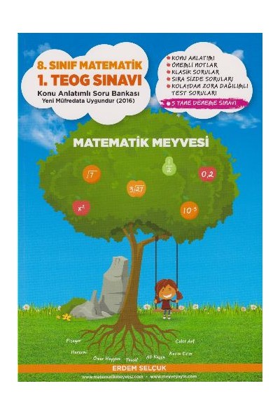 Şahsi Yayımlanan Kitap 8. Sınıf Matematik 1. Teog Sınavı Konu Anlatımlı Soru Bankası 2016 Şahsi Yayımlanan Kitap 8. Sınıf Matematik 1. Teog Sınavı Konu Anlatımlı Soru Bankası 2016