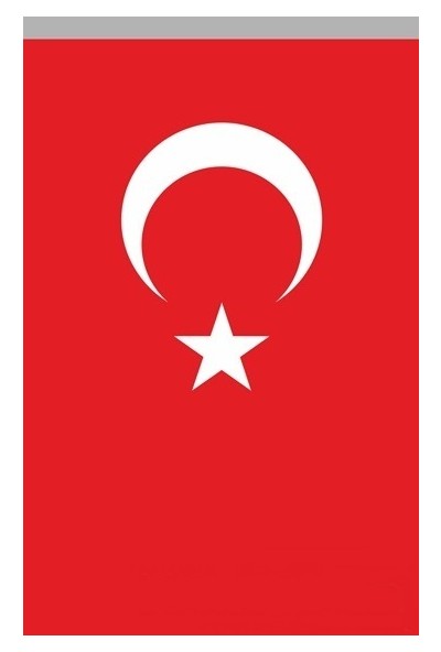 Koşan Türk Bayrağı 100x150 Cm Polyester Kumaş