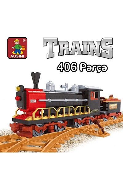 Bricks 406 Parça Tren Seti Bricks 406 Parça Tren Seti