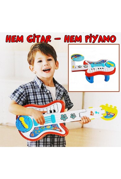 2 İn 1 Gitar ve Piyano