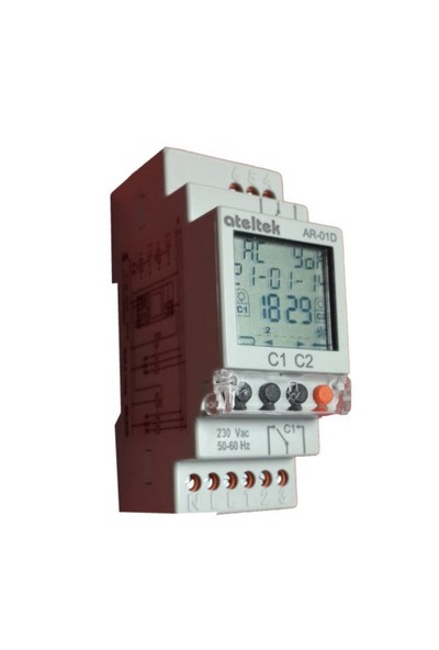 Ateltek Astronomik Zaman Rölesi - AR01-D Ateltek Astronomik Zaman Rölesi - AR01-D