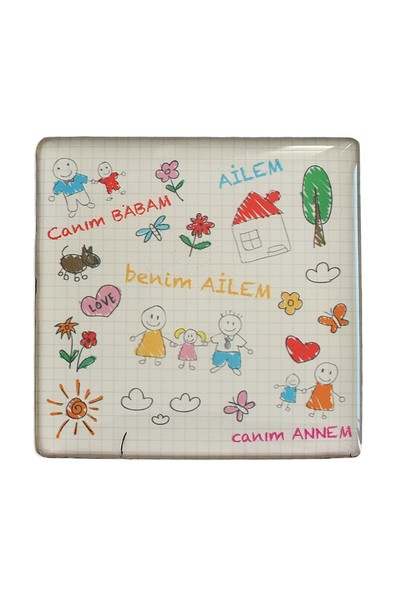 Myros Aile Temalı Myros Magnet Myros Aile Temalı Myros Magnet