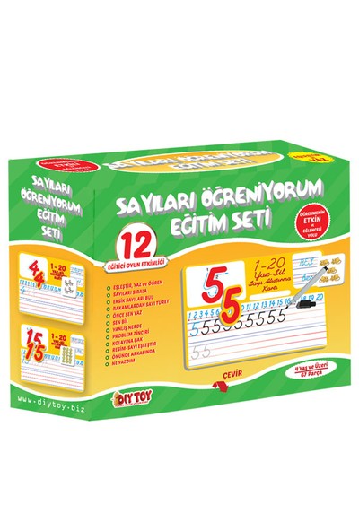 Diytoy 9222 Sayıları Öğreniyorum Eğitim Seti