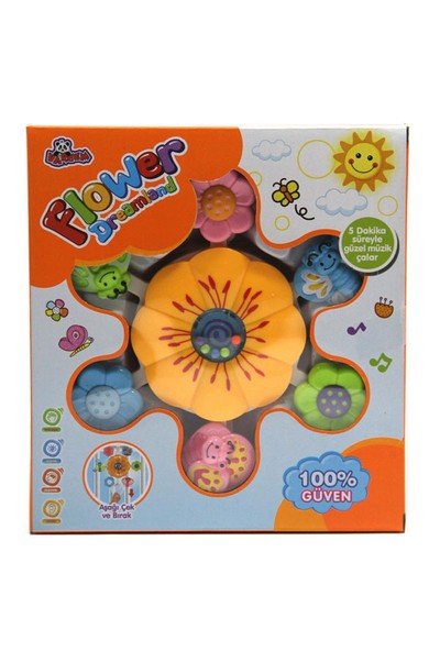 Vardem Oyuncak N1465L Sl81906 Kutulu Askılı İpli Kurm. Çiçek