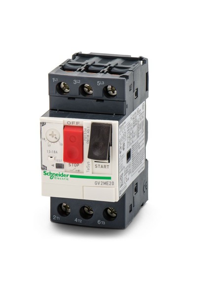 Schneider Motor Koruma Şalteri Termik Manyetik Gv2-Me20 13-18A Schneider Motor Koruma Şalteri Termik Manyetik Gv2-Me20 13-18A