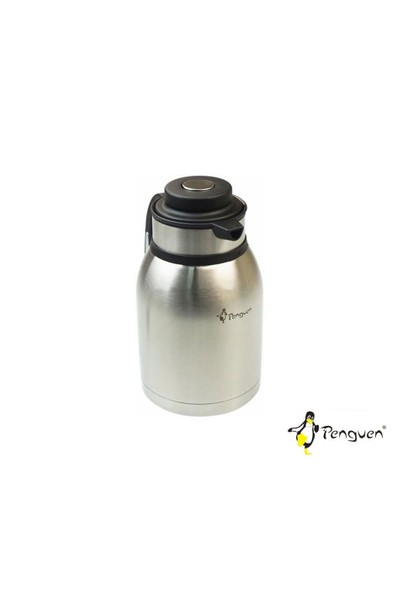 Penguen Çift Katlı Çelik Termos 2L 1200Xd