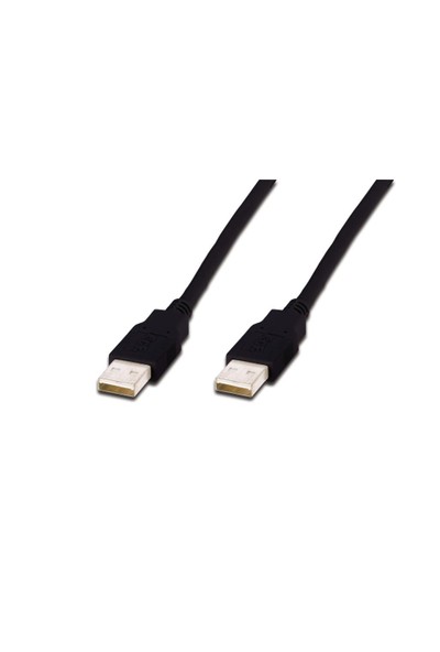 Usb 2.0 Bağlantı Kablosu, Usb A Erkek - Usb A Erkek, 3 Metre, Awg 30, Usb 2.0 Uyumlu, Ul, Siyah Renk Usb 2.0 Bağlantı Kablosu, Usb A Erkek - Usb A Erkek, 3 Metre, Awg 30, Usb 2.0 Uyumlu, Ul, Siyah Renk
