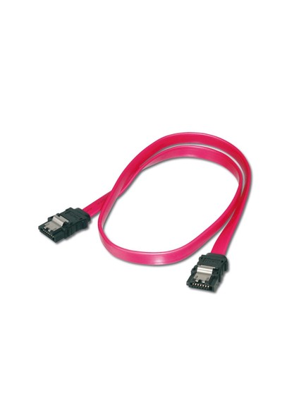 Serial Ata Kablosu, 0.75 Metre, Sata 7 Pin Dişi - Sata 7 Pin Dişi , Yassı Tip Kablo, Metal Mandallı, Sata Iı/Iıı, Ul, Kırmızı Renk Serial Ata Kablosu, 0.75 Metre, Sata 7 Pin Dişi - Sata 7 Pin Dişi , Yassı Tip Kablo, Metal Mandallı, Sata Iı/Iıı, Ul, Kırmızı Renk