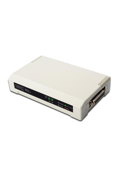 Digitus 3 Port Fast Ethernet Print Server, 2 X Usb 2.0 Port, 1 X Db-36-Pin Erkek Centronics, 1 X Rj45 Digitus 3 Port Fast Ethernet Print Server, 2 X Usb 2.0 Port, 1 X Db-36-Pin Erkek Centronics, 1 X Rj45