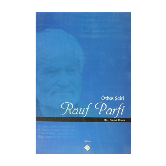 Özbek Şairi Rauf Parfi Kitabı ve Fiyatı - Hepsiburada