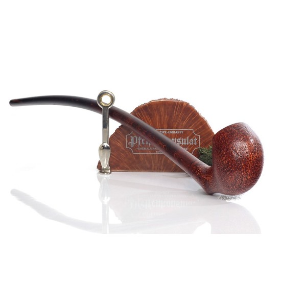 Vauen Hobit Hugg Uzun Saplı Pütürlü 9 mm. Pipo vhuggs Fiyatı