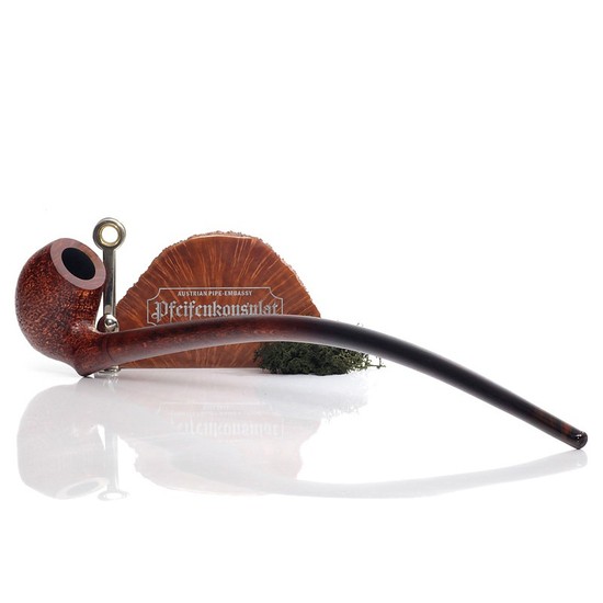 Vauen Hobit Hugg Uzun Saplı Pütürlü 9 mm. Pipo vhuggs Fiyatı