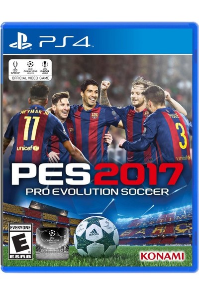 Pes 2017 Türkçe Menü PS4 Oyun Pes 2017 Türkçe Menü PS4 Oyun