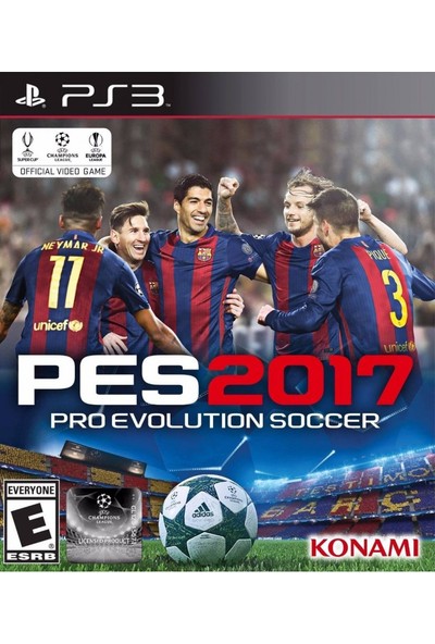 Pes 2017 Türkçe Ps3 Oyun Pes 2017 Türkçe Ps3 Oyun