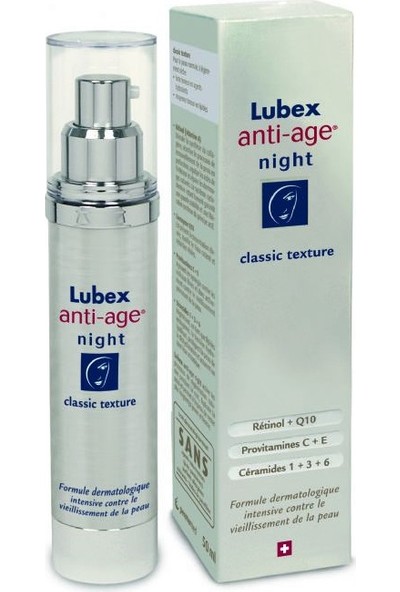 Lubex Anti-Age Night Classic 50ml - Gece Kremi