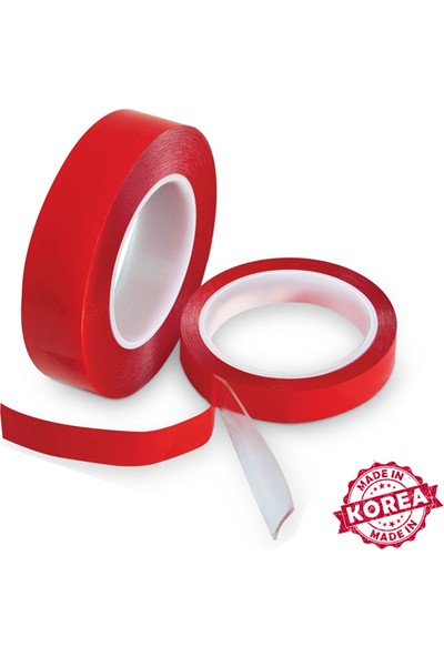 Carat Çift Taraflı Bant ( 1cm x 5mt ) Made İn Korea