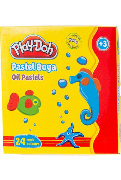 Play-Doh Pastel Boya 24 Renk Pa004