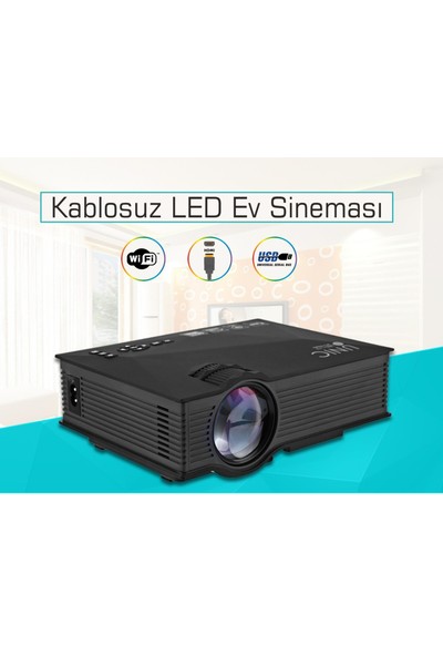 Dowlab Unic Uc46 Kablosuz Led Projeksiyon Cihazı Dowlab Unic Uc46 Kablosuz Led Projeksiyon Cihazı