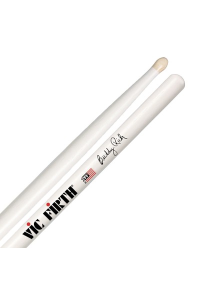 Vicfirth Sbr Baget (Çift) Buddy Rich White Sıgnature Vicfirth Sbr Baget (Çift) Buddy Rich White Sıgnature