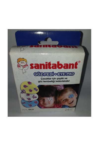Sanitabant Çocuklar İçin Göz Pedi Sanitabant Çocuklar İçin Göz Pedi