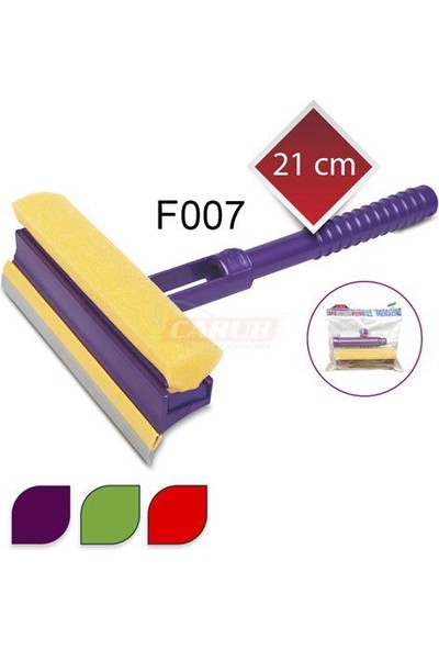 Carub Cam Çekçek 21Cm Süngerli F007 Carub Cam Çekçek 21Cm Süngerli F007