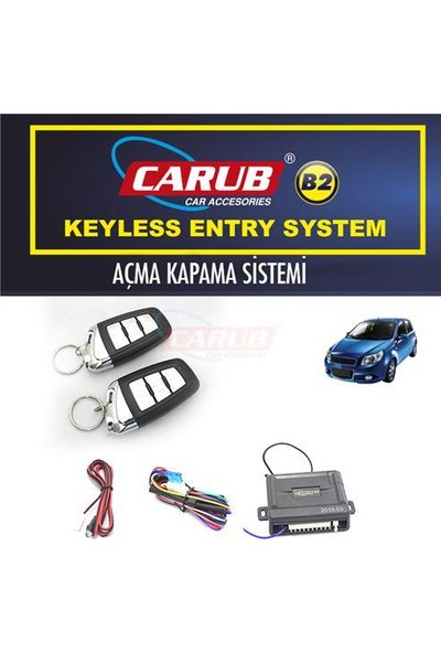 Carub B2 Açma Kapama S.Çıkışlı Krom Siyah