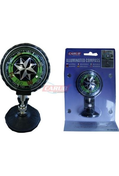 Carub Pusula Vantuzlu Işıklı