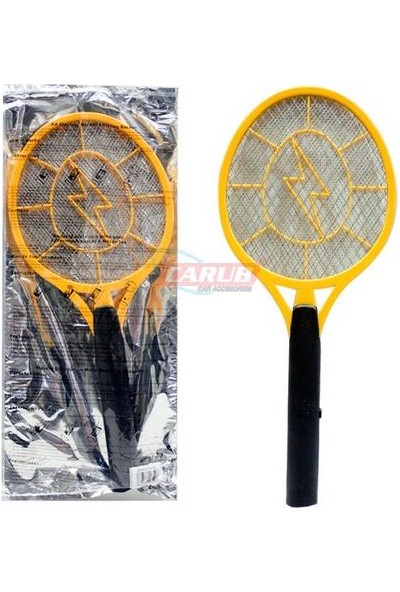 Carub Raket Sinek Öldürücü Pilli Sarı