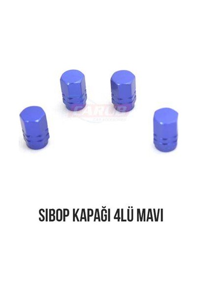 Carub Sibop Kapağı 4Lü Mavi