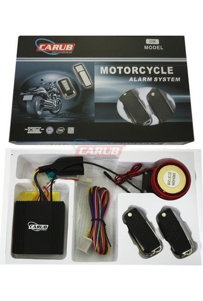 Demircioğlu Alarm M.Siklet Kumandalı Sustalı Küçük