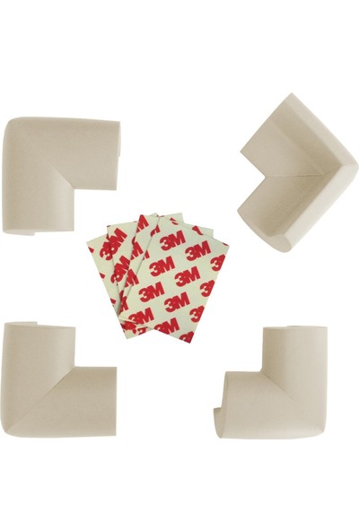 Kauçuk Köşe Koruyucu 4 Adet