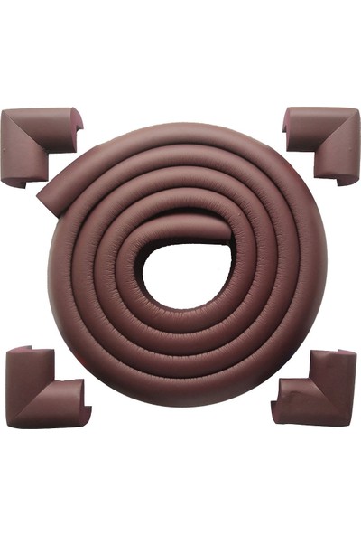 Kauçuk Kenar ve Köşe Koruyucu Set İnce (Slim) 2 Metre + 4 Adet Kauçuk Kenar ve Köşe Koruyucu Set İnce (Slim) 2 Metre + 4 Adet