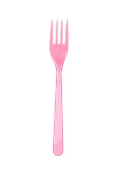 Parti Şöleni Pembe Çatal 25 Adet Parti Şöleni Pembe Çatal 25 Adet