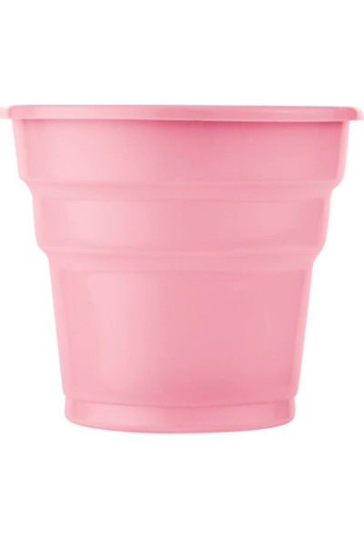 Parti Şöleni Pembe Plastik Bardak 25 Adet