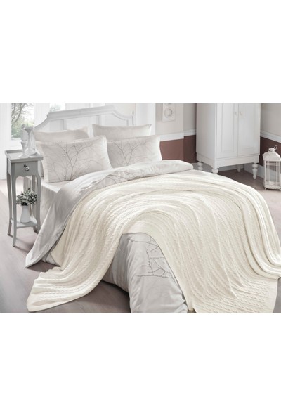 Betireshome Çift Kişilik Akrilik Örgü Battaniye