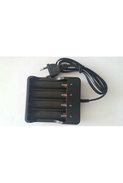 Yopigo MS-4A Turbo 18650 Şarjlı Pil Şarj Cihazı 4'lü Lion Pil Şarj Cihazı El Feneri Lazer Pil Şarj Aleti