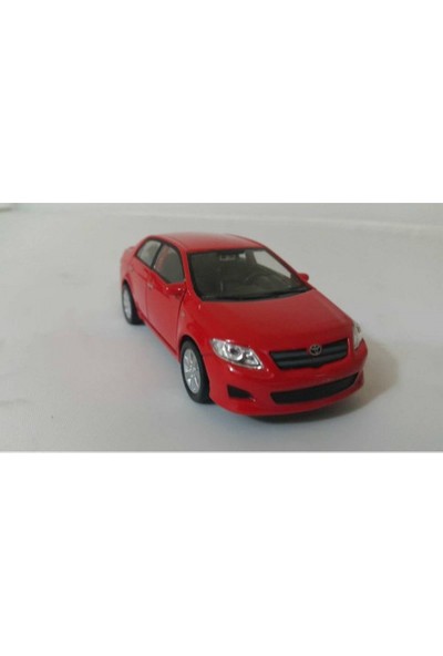 Welly 1:36 Toyota Corolla Metal Araba Kırmızı