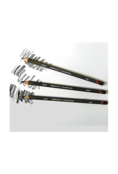 Derwent Charcoal Pencils Kömür Füzen Kalem Dark Derwent Charcoal Pencils Kömür Füzen Kalem Dark