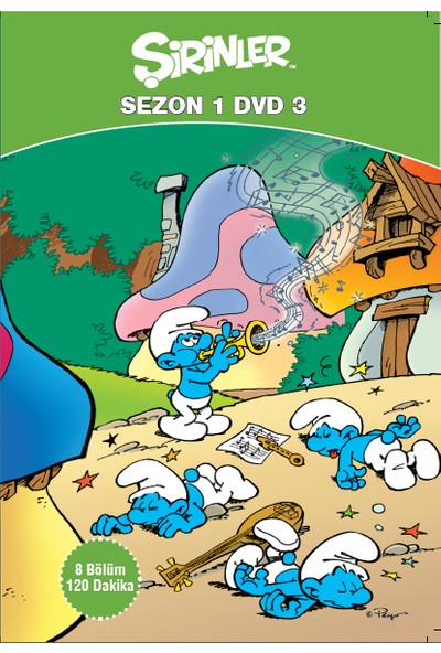 Şirinler Sezon-1 Dvd-3