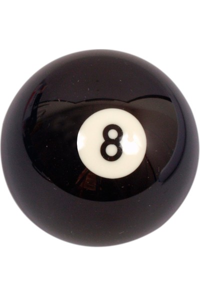 Leyaton Bilardo Topu Belçika Tek Top Siyah No:8